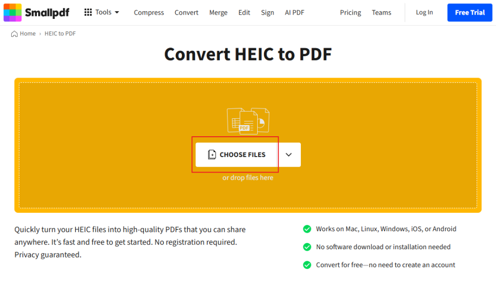 Guide On How To Convert HEIC To PDF On Windows Mac iPhone Online Guide On How To Convert HEIC To PDF On Windows Mac iPhone Online