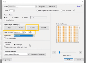 4 Free Methods to Print PDF Multiple Pages per Sheet