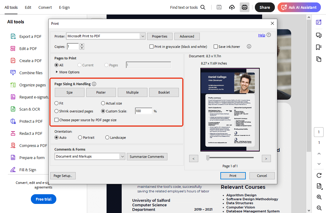 How to Enlarge a PDF for Printing: 4 Ways